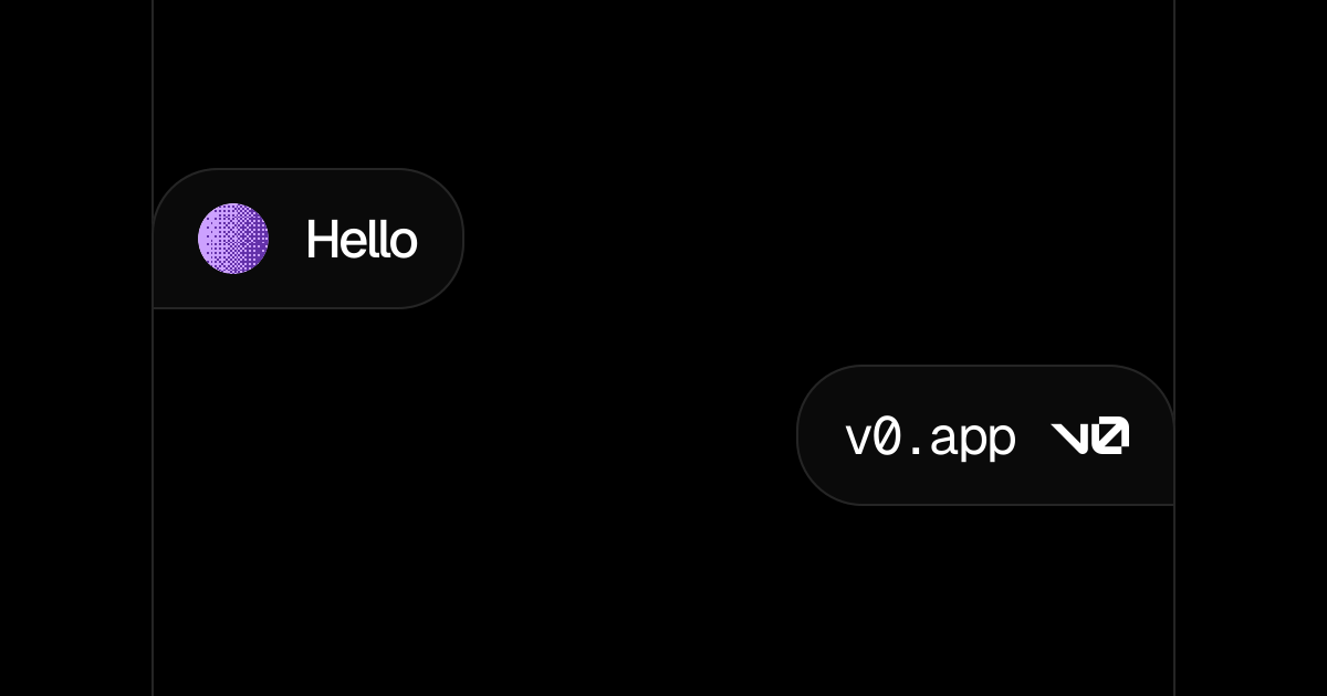 Hello - v0 by Vercel