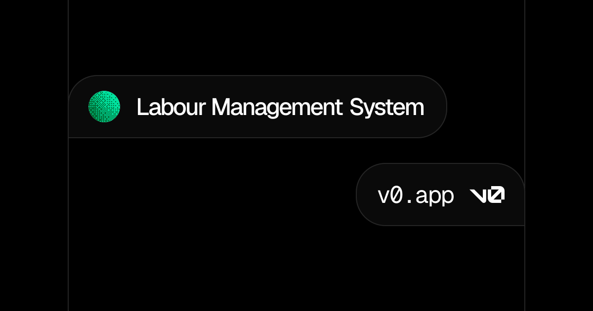 Labour Management System - v0 by Vercel
