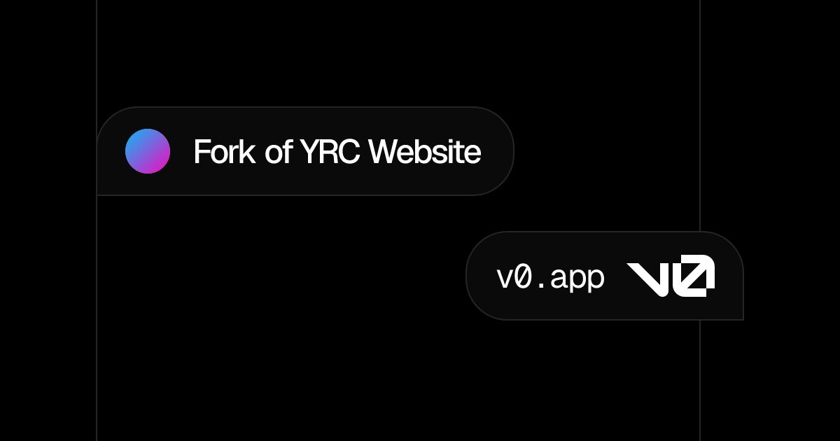 Fork of YRC Website - v0 by Vercel