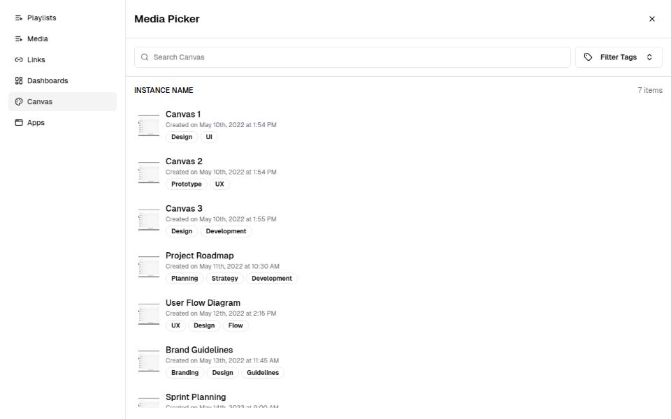 Media Picker - v0 by Vercel