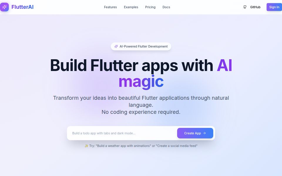 Flutter development platform - Apps & Games Templates - v0 by Vercel