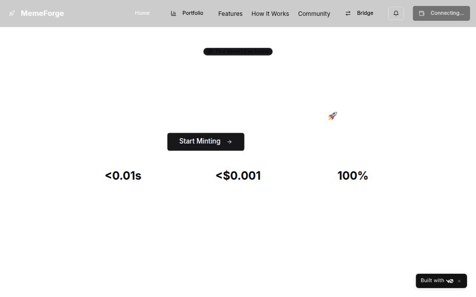 Solana L2 Meme Platform - Components Templates - v0 by Vercel