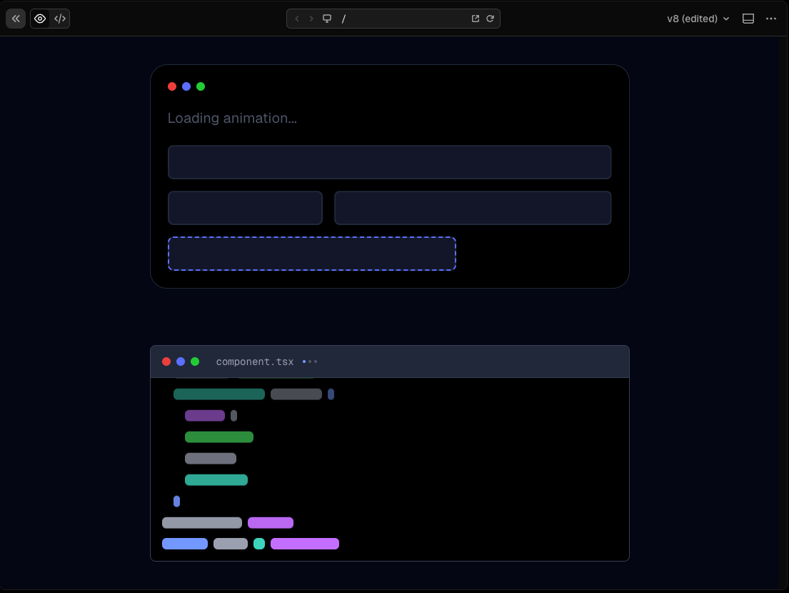 v0 - v0 Loading Components - v0 by Vercel