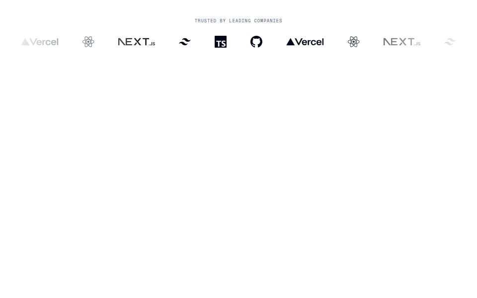 Scrolling Logos Carousel - Components Templates - v0 by Vercel