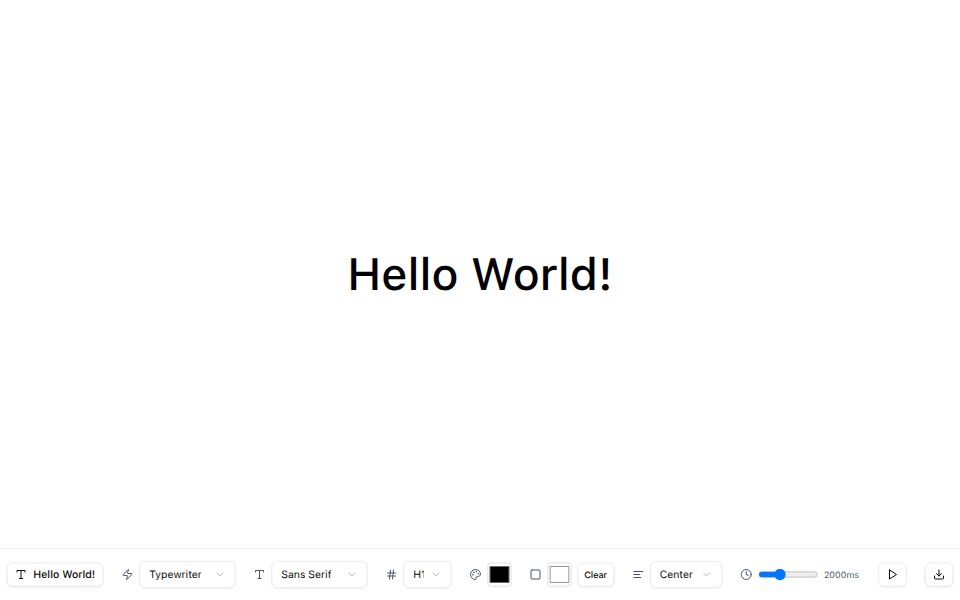 Custom text animation - Components Templates - v0 by Vercel