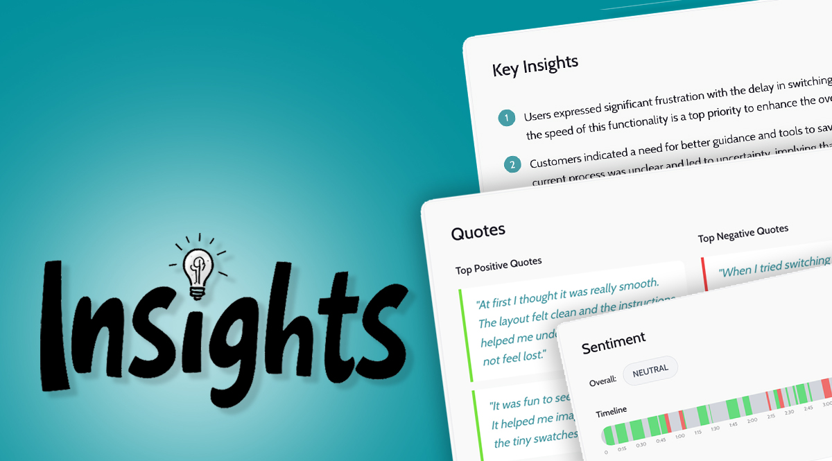 User Interview Insights (Research App) - Apps & Games Templates - v0 by ...