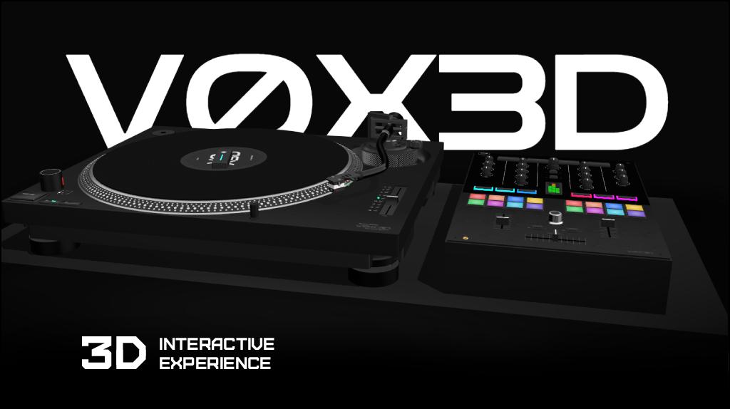 V0X3D - 3D Experience Interactive - Animations Templates - v0 by Vercel