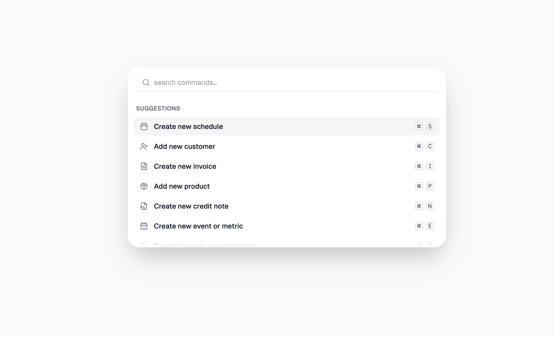 Cmd + K menu - Components Templates - v0 by Vercel
