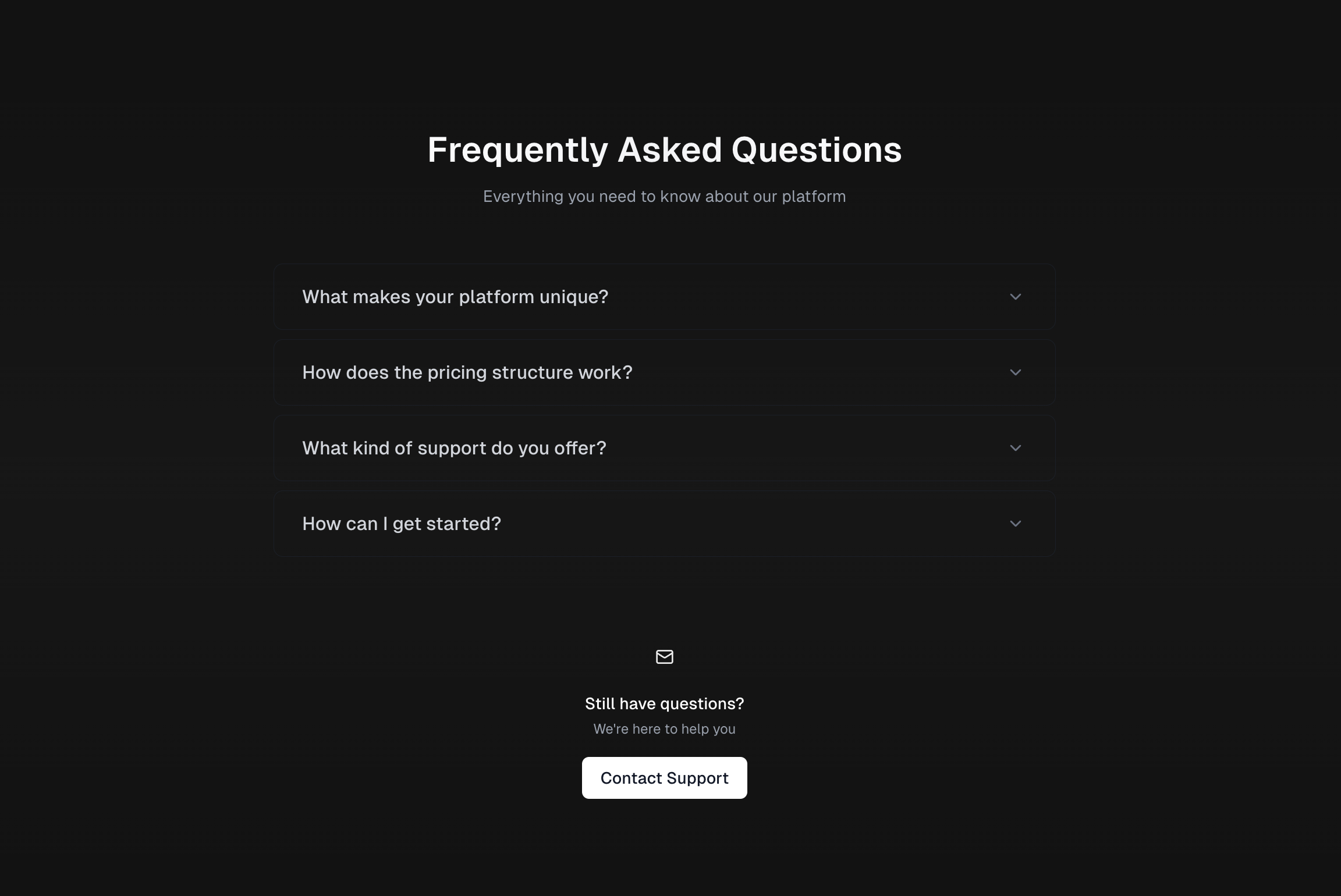 v0 - FAQ Section - v0 by Vercel