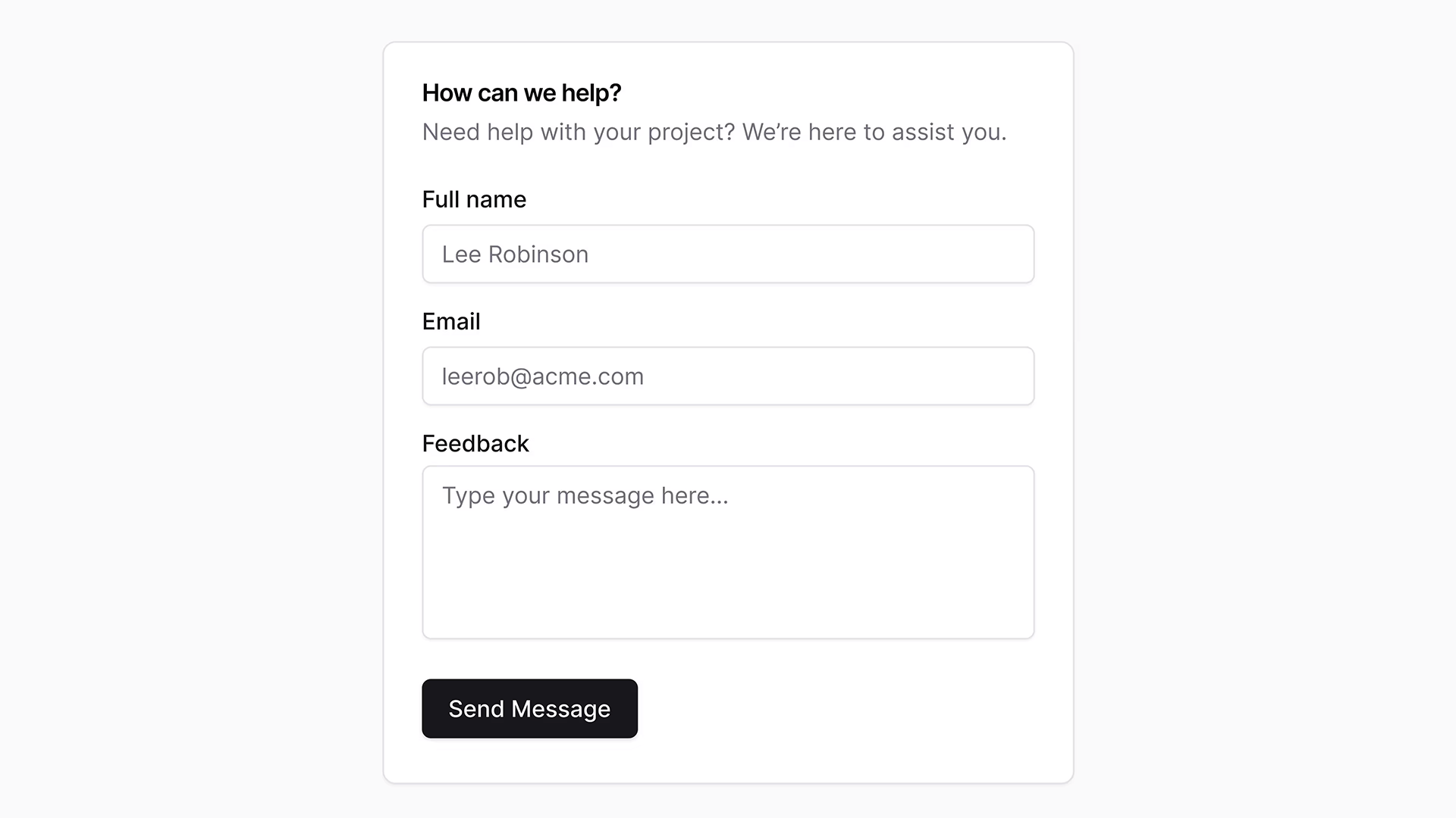 Next.js + Forms - Components Templates - v0 by Vercel