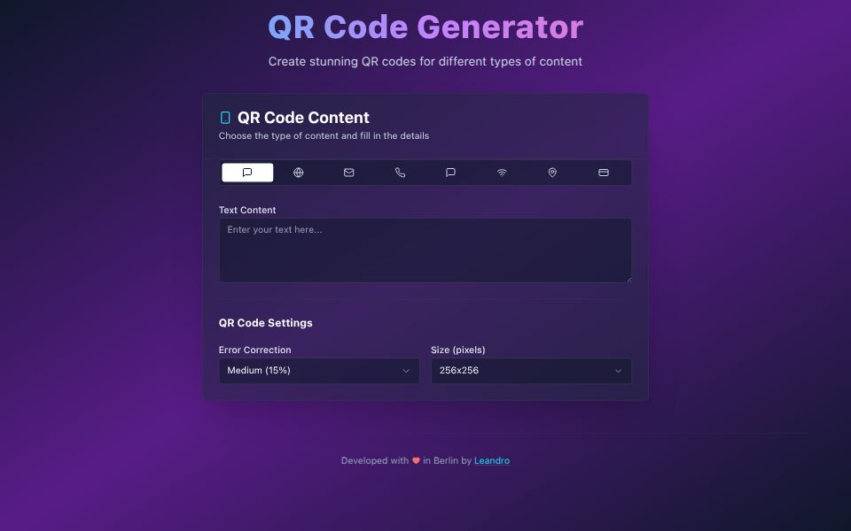 Qr code generator - Components Templates - v0 by Vercel