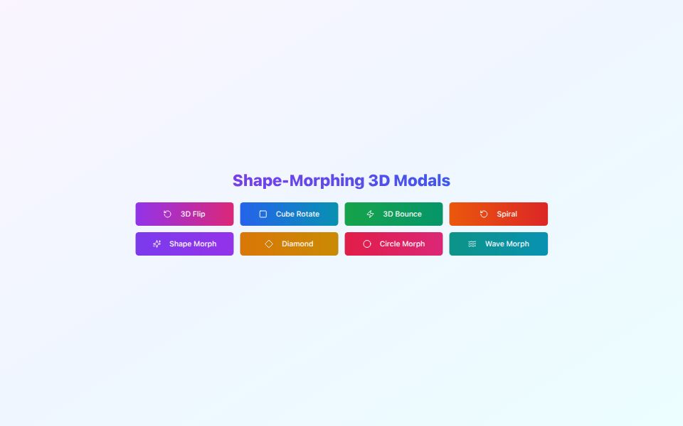 Animation modal popup - Components Templates - v0 by Vercel