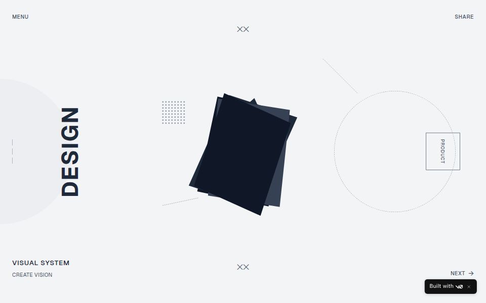 Geometric Product Design Portfolio - Design Systems Templates - v0 by ...