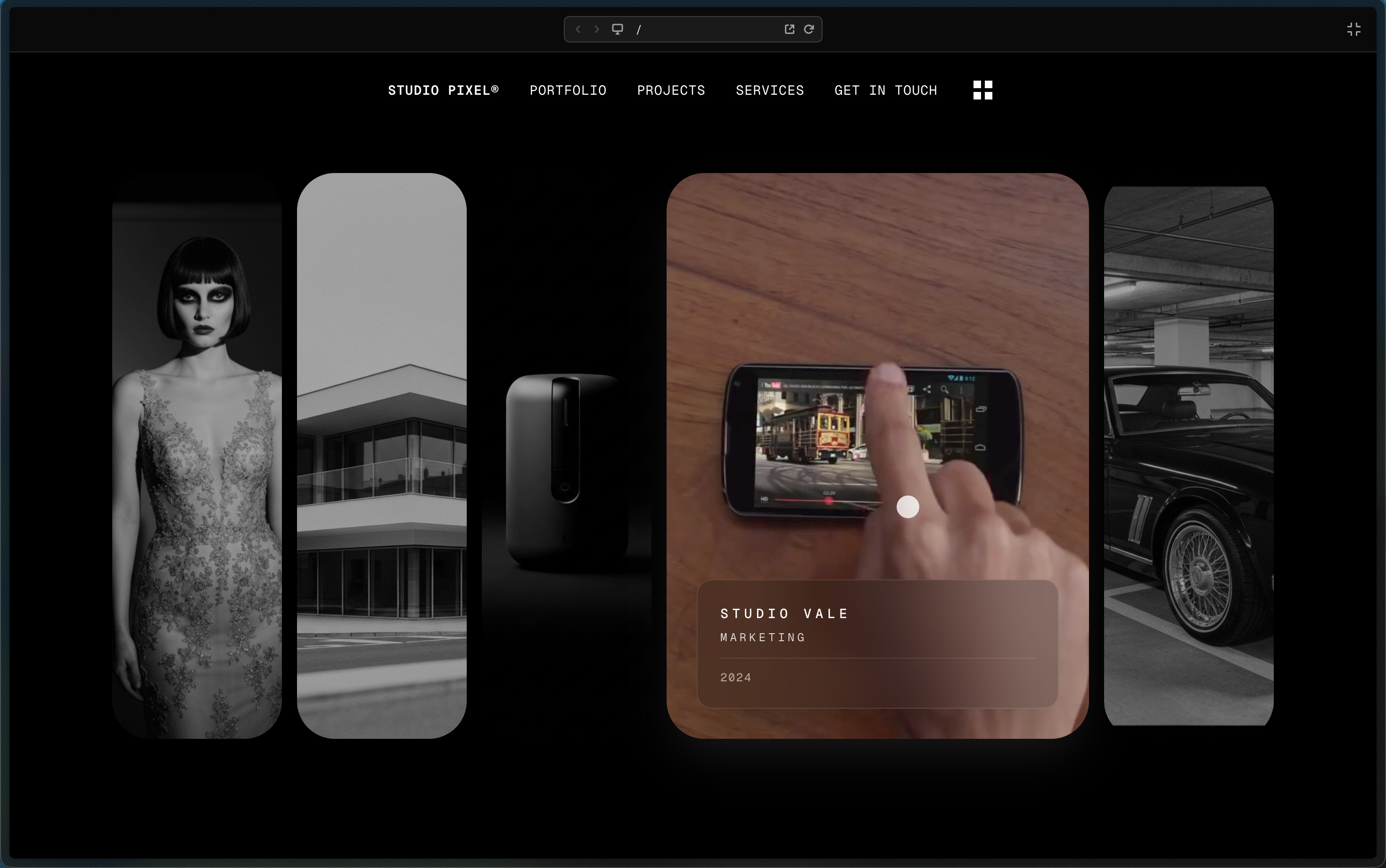 Interactive Portfolio Gallery with Hover Video Cards - Blog & Portfolio ...