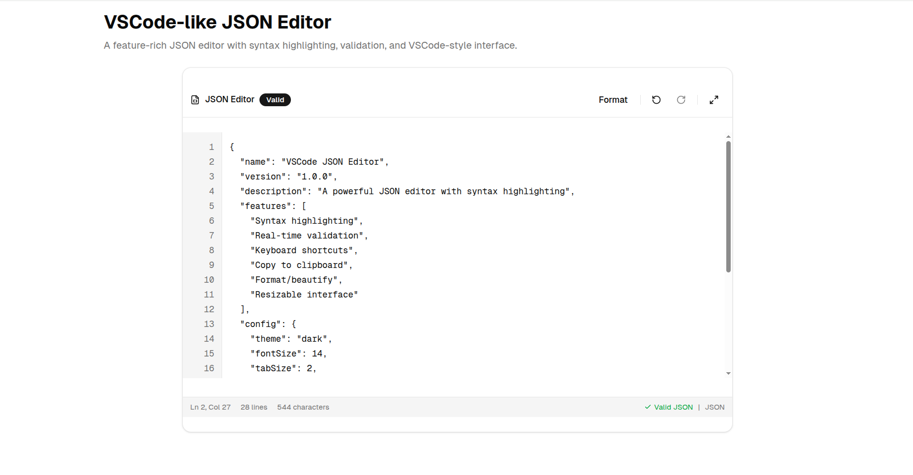 ShadCN JSON Editor - Components Templates - v0 by Vercel