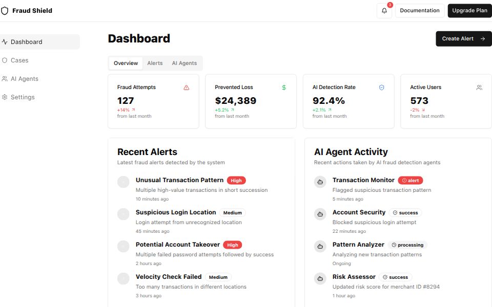 Fraud detection app - Components Templates - v0 by Vercel