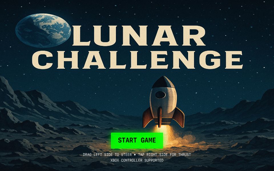 Lunar Challenge - Apps & Games Templates - v0 by Vercel