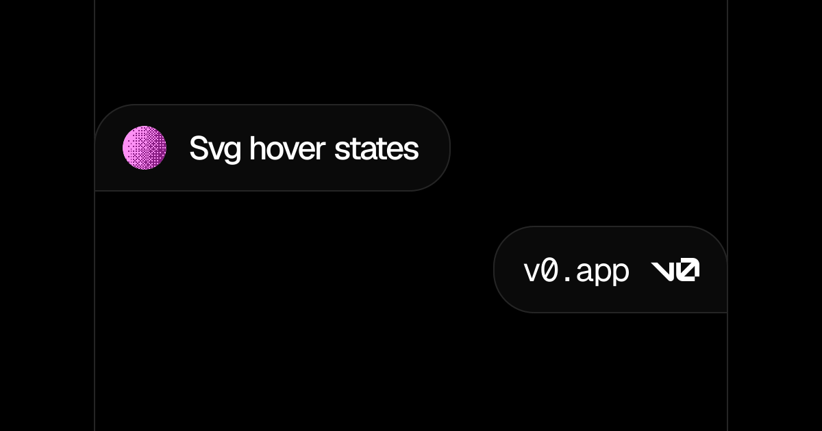 Svg hover states - v0 by Vercel