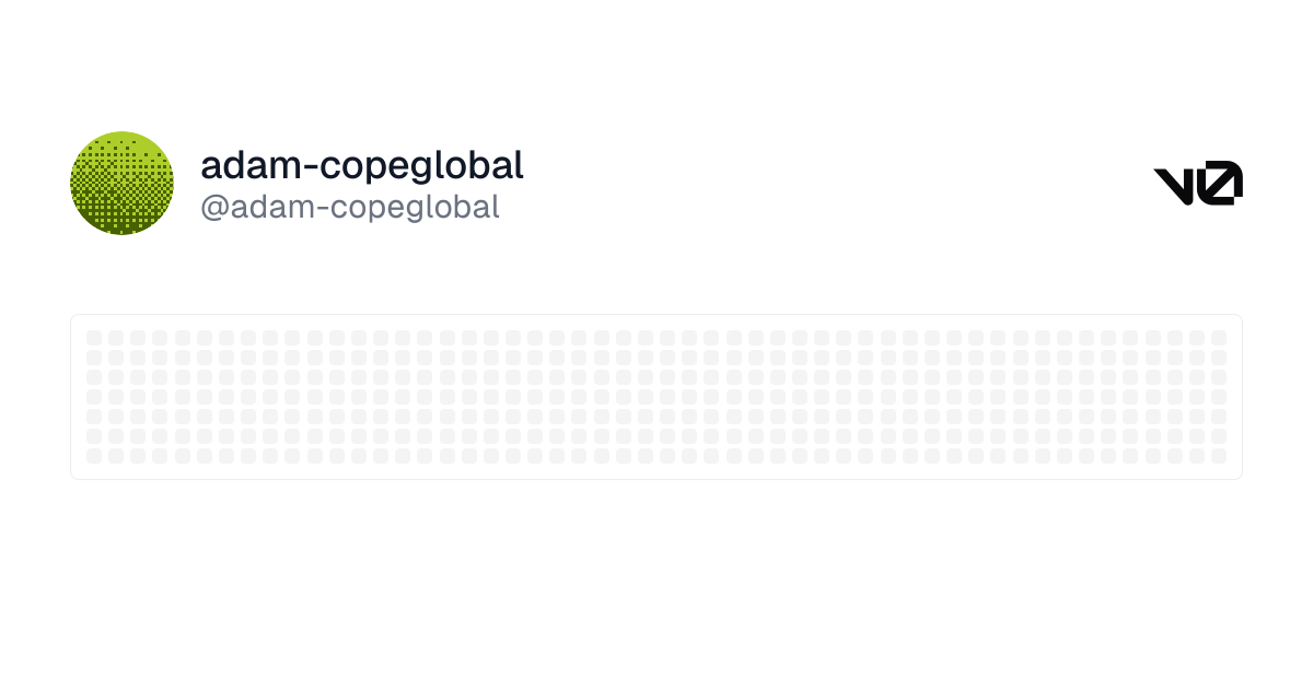 v0 - adam-copeglobal - v0 by Vercel