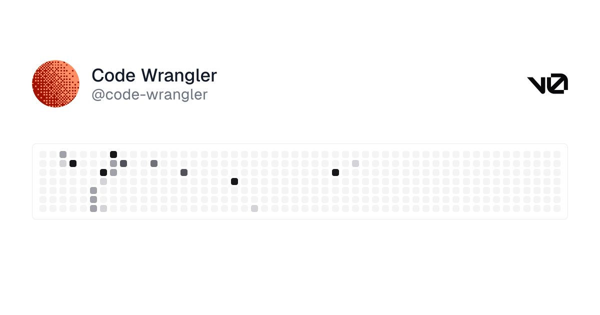 v0 - code-wrangler - v0 by Vercel