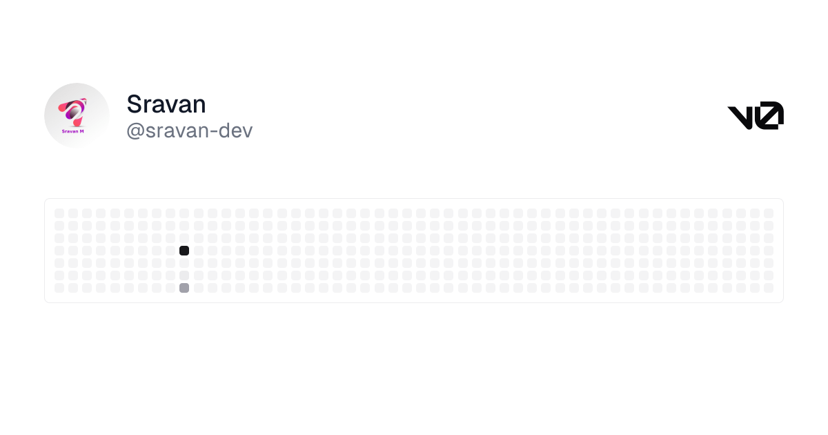 v0 - sravan-dev - v0 by Vercel