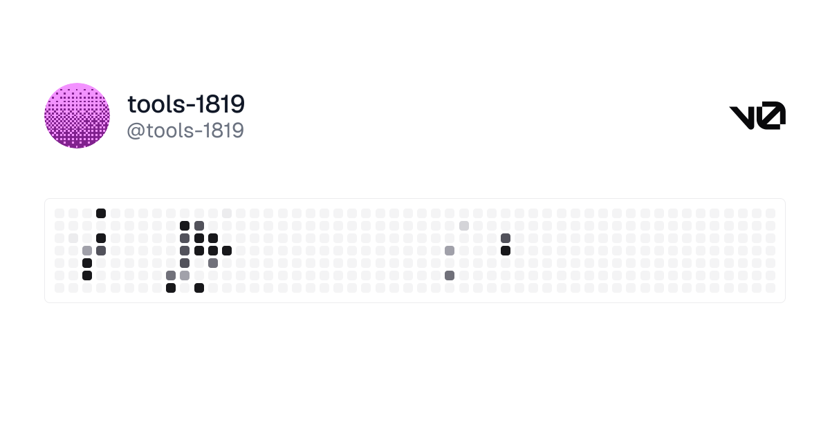v0 - tools-1819 - v0 by Vercel