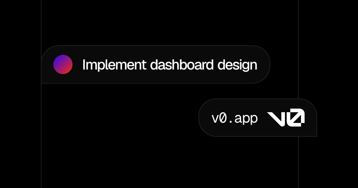 Implement dashboard design - v0 by Vercel