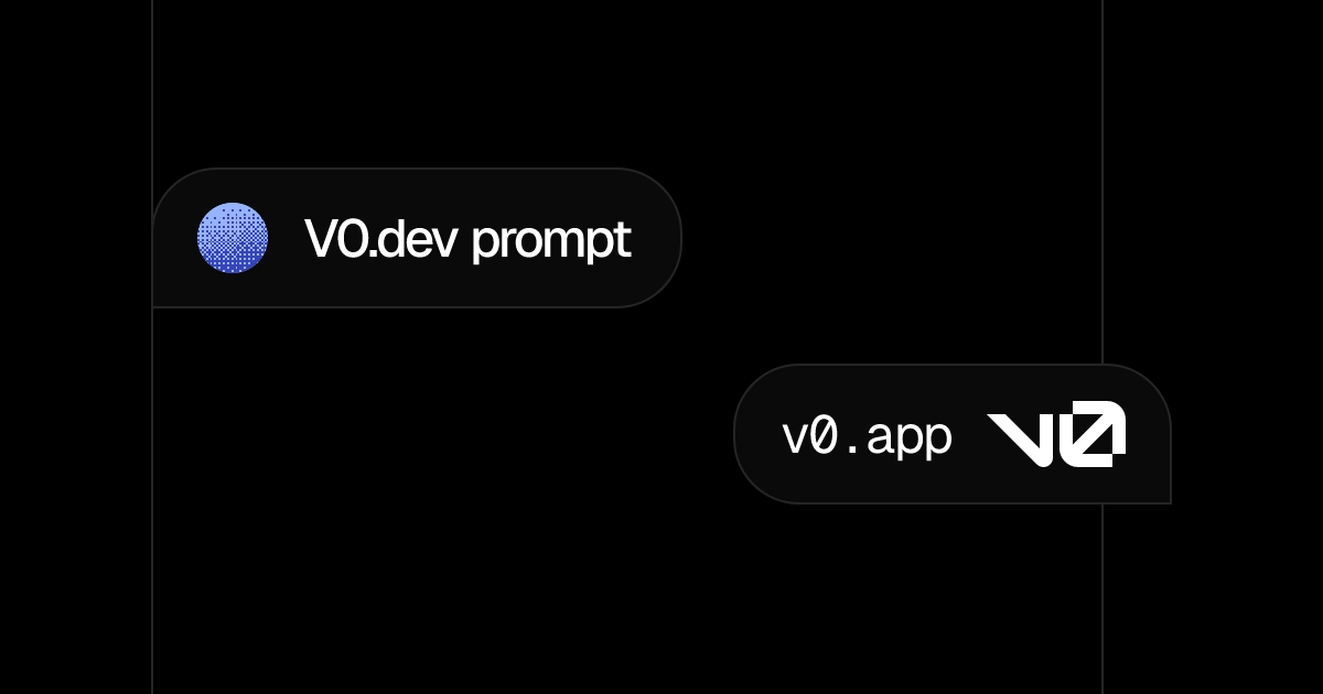 V0.dev prompt - v0 by Vercel