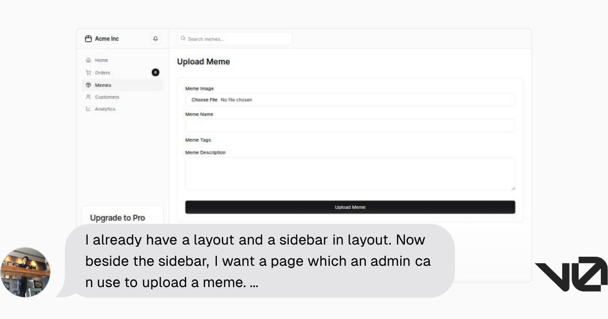 I already have a layout and a sidebar in layout. Now beside the sidebar ...