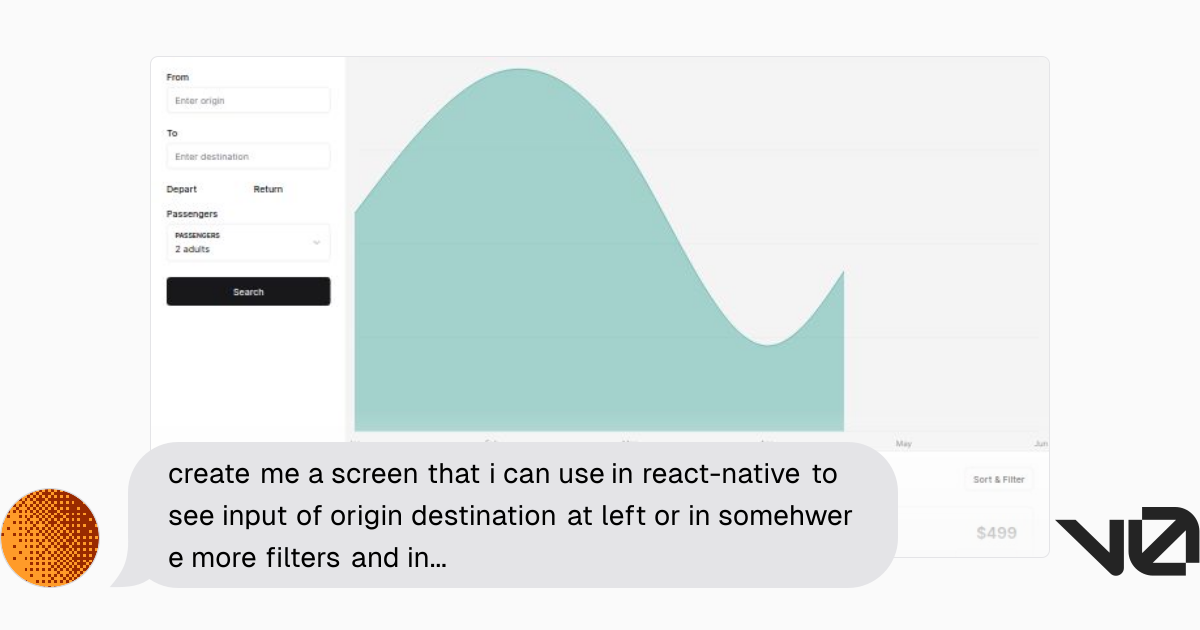 create me a screen that i can use in react-native to see input of ...