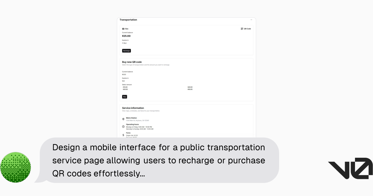 Design a mobile interface for a public transportation service page ...