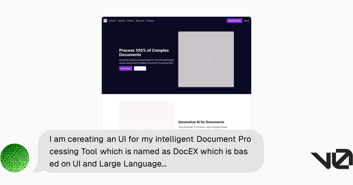 I am cereating an UI for my intelligent Document Processing Tool which ...