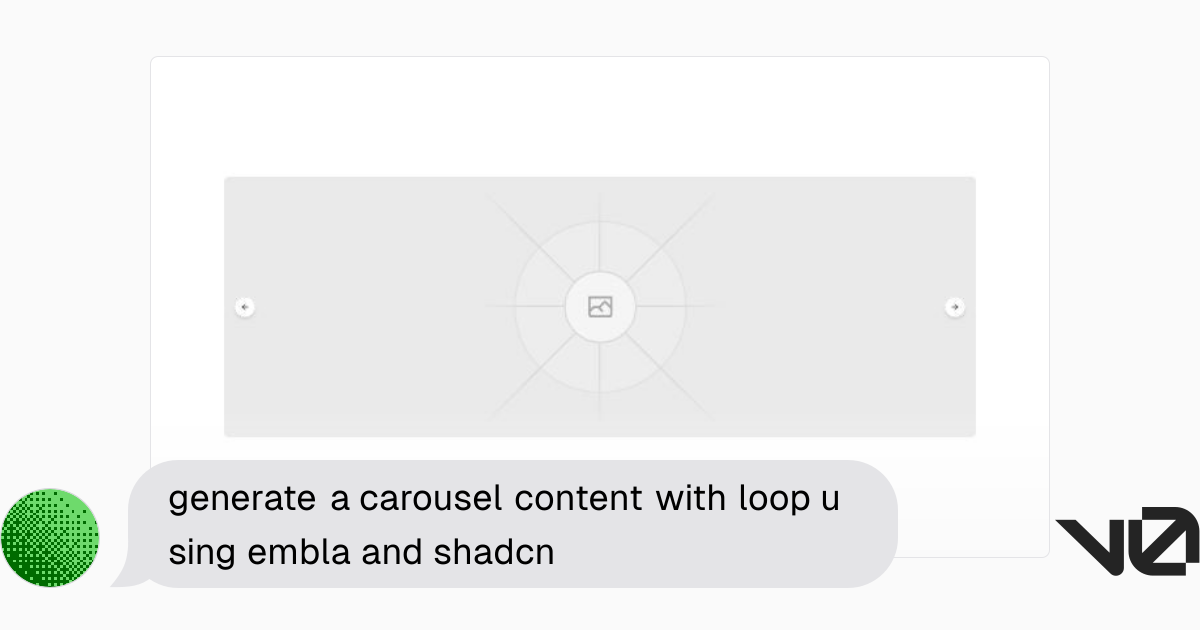 generate a carousel content with loop using embla and shadcn | A shadcn ...