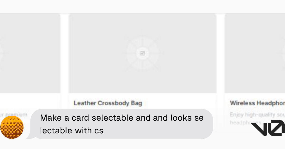 Make a card selectable and and looks selectable with cs | A shadcn/ui ...
