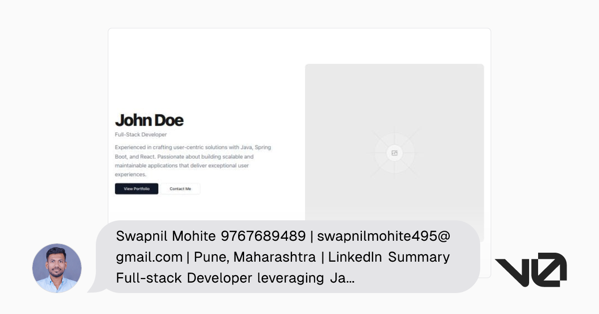 Swapnil Mohite 9767689489 | swapnilmohite495@gmail.com | Pune, Maharashtra | LinkedIn Summary ...