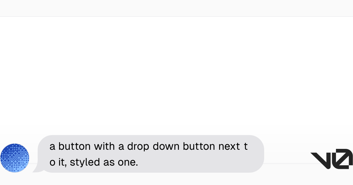 a button with a drop down button next to it, styled as one. | A shadcn ...