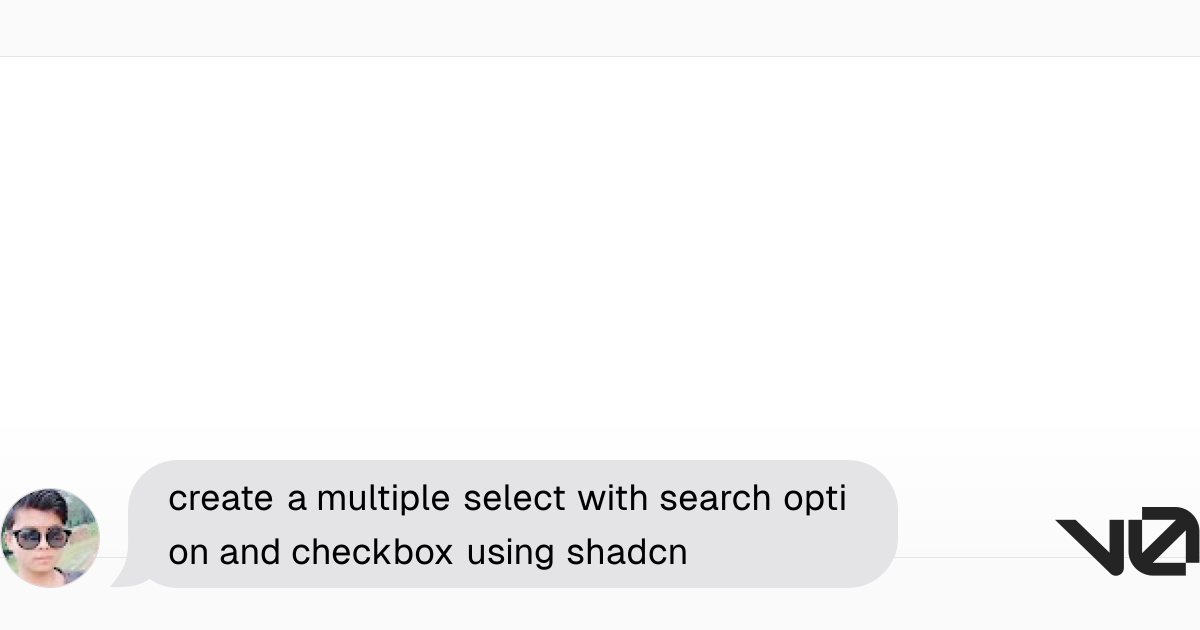 create a multiple select with search option and checkbox using shadcn ...