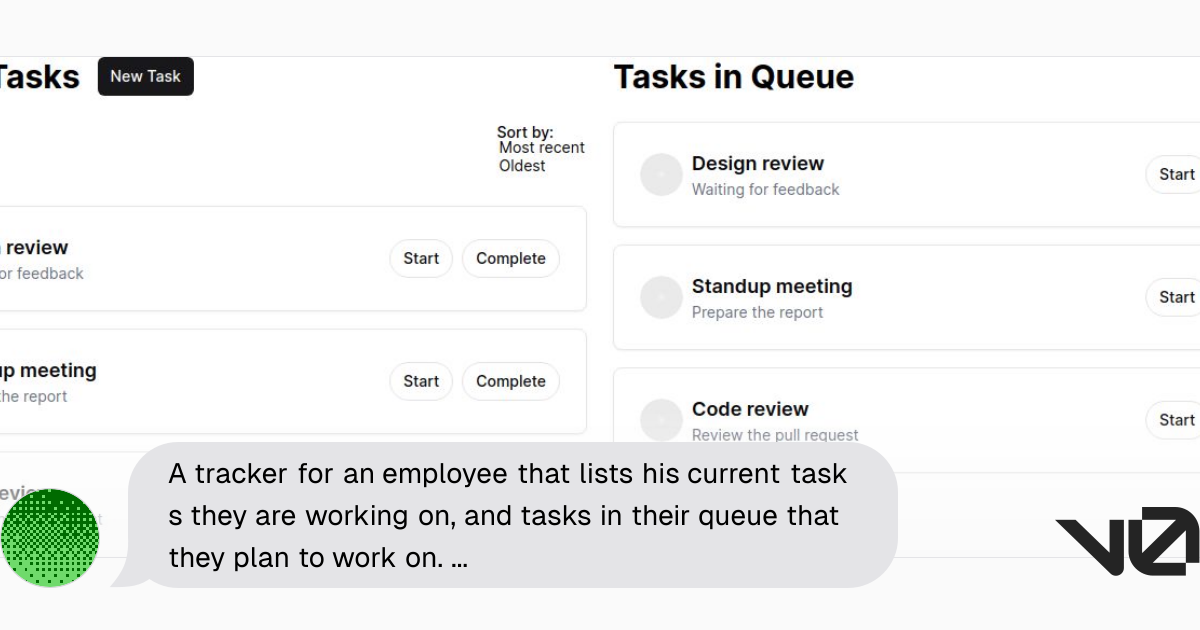 A tracker for an employee that lists his current tasks they are working ...
