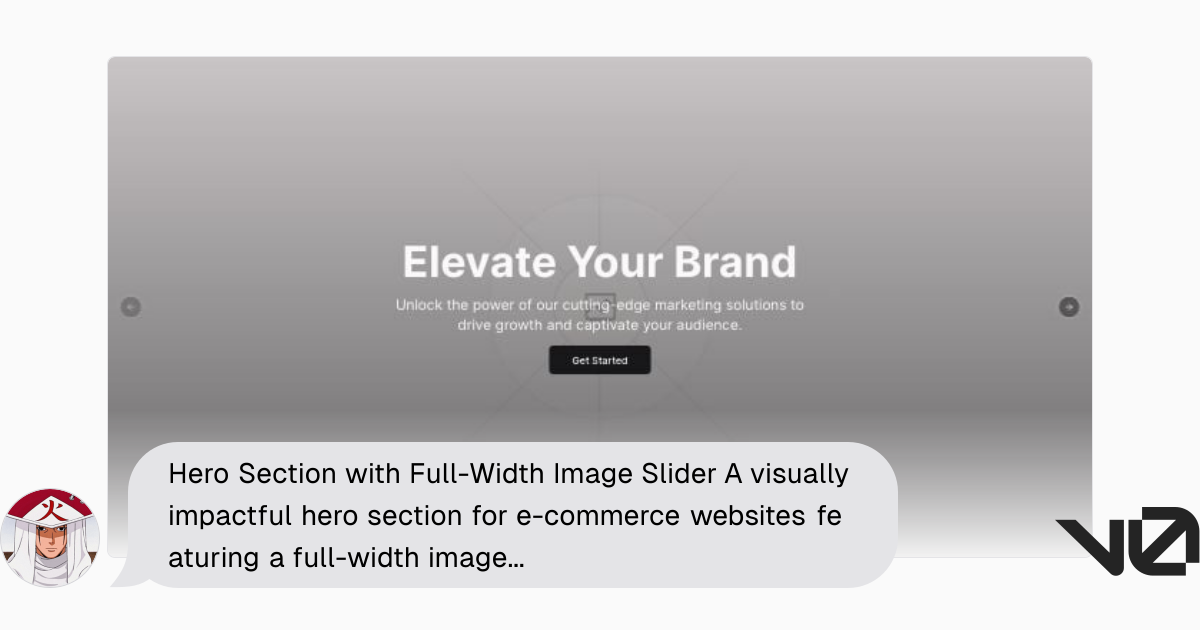 Hero Section with Full-Width Image Slider A visually impactful hero ...