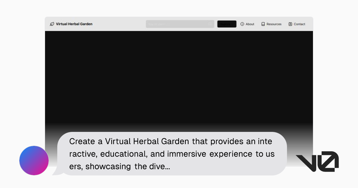 Create a Virtual Herbal Garden that provides an interactive, educational, and immersive ...