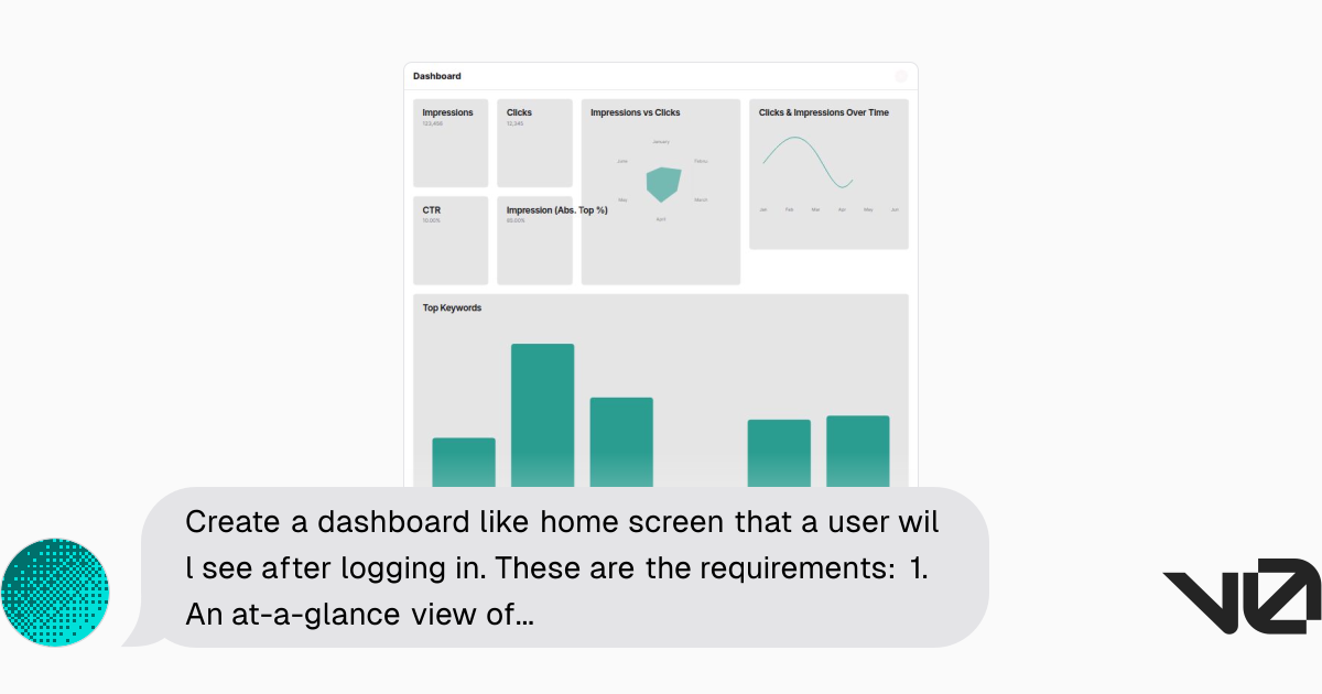 Create a dashboard like home screen that a user will see after logging ...