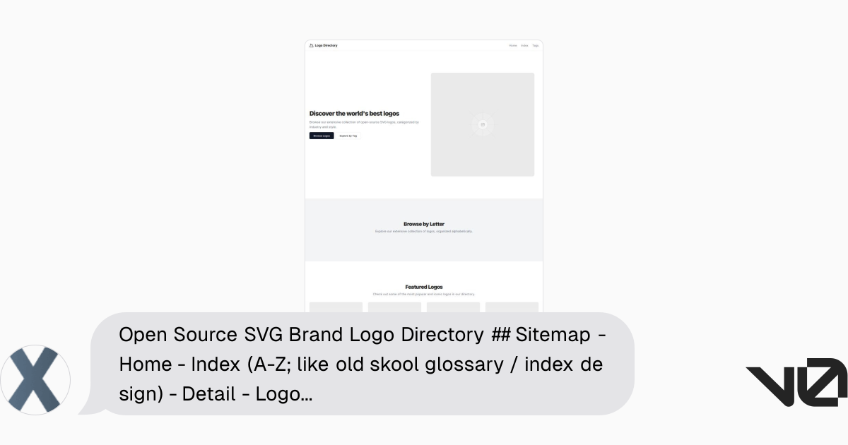 Open Source SVG Brand Logo Directory ## Sitemap - Home - Index (A-Z ...