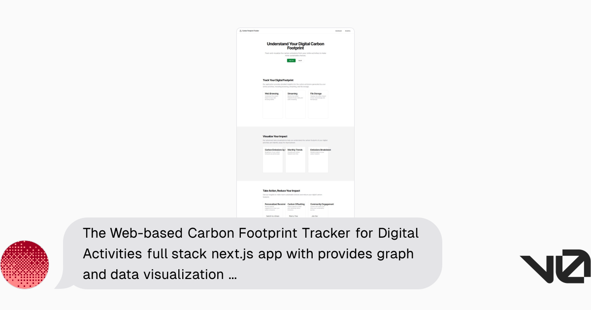 The Web-based Carbon Footprint Tracker for Digital Activities full ...