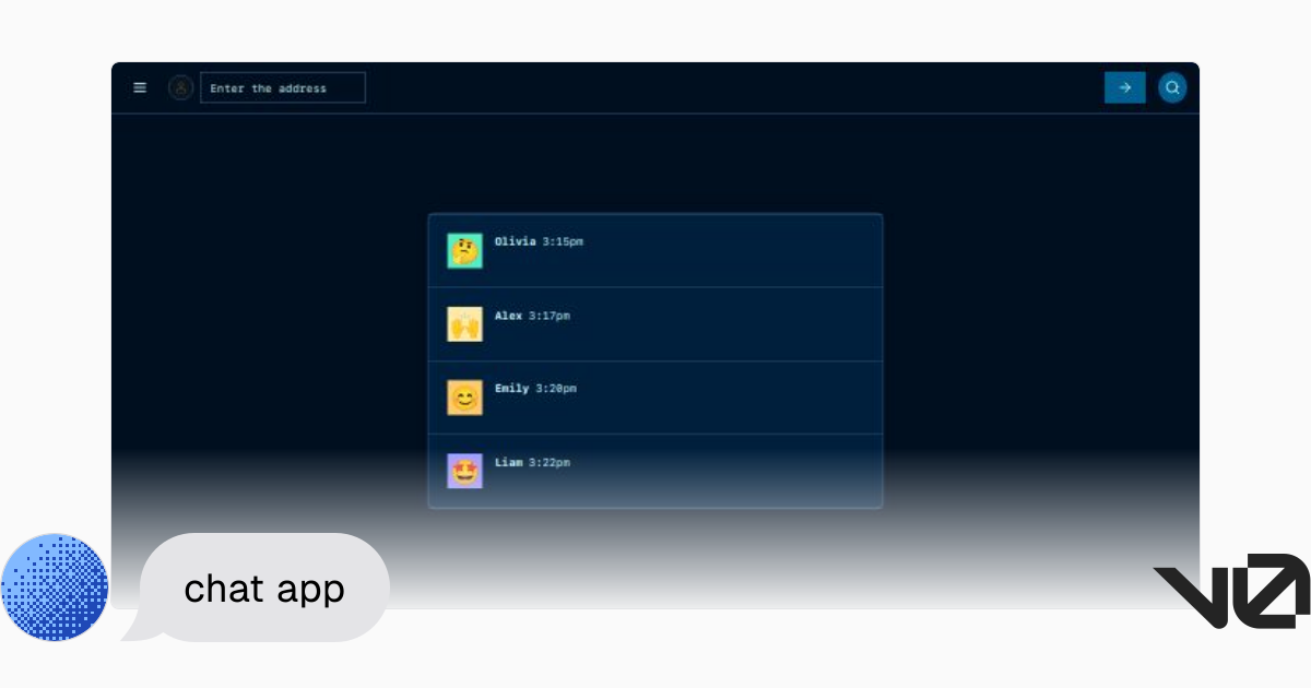 chat app | A shadcn/ui and v0 generation - v0