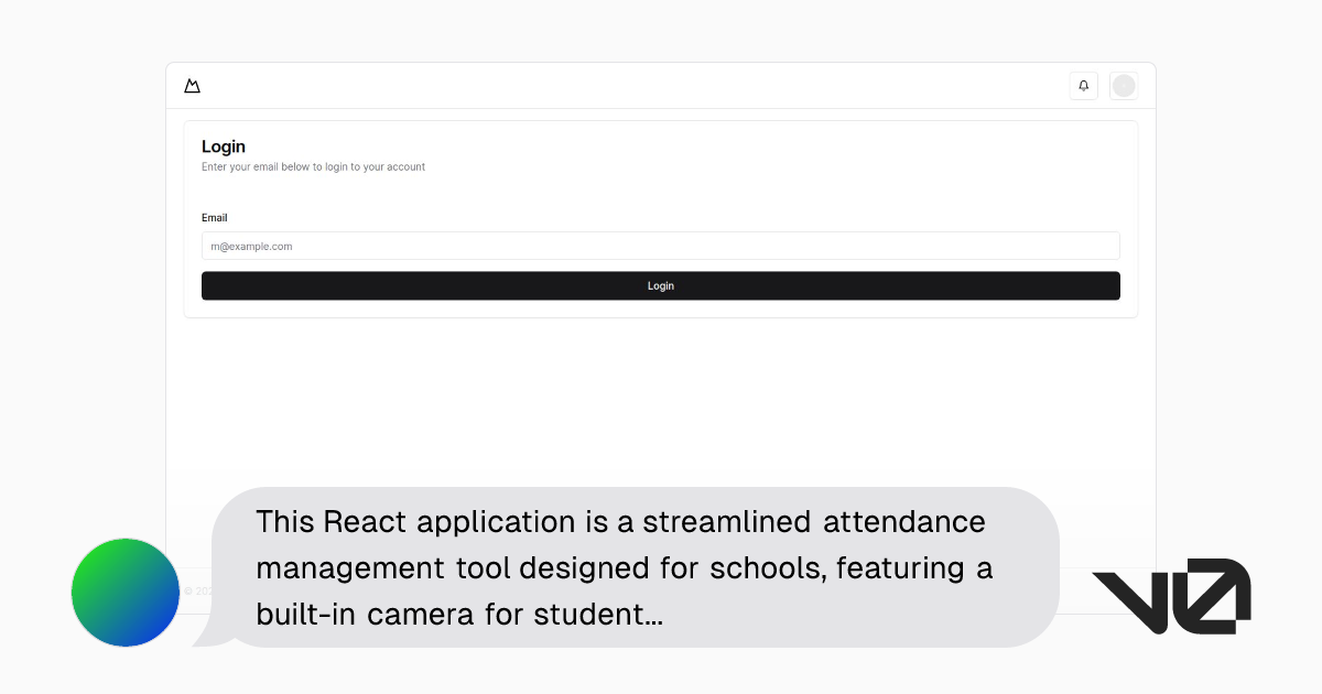 This React application is a streamlined attendance management tool designed for schools ...